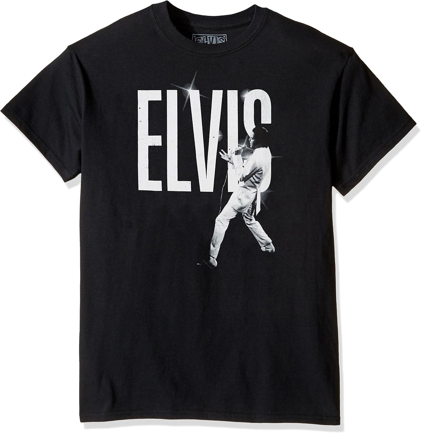 FEA Elvis Presley Dance in Lights - Playera para Hombre, Elvis Lateral Negro, Small: Amazon.com ...