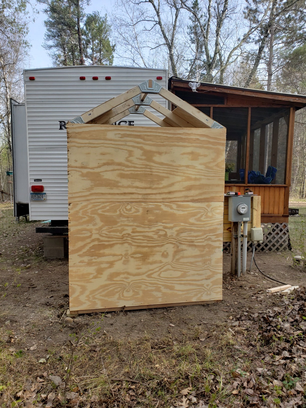 $13/mo - Finance 2x4basics 90192MI Custom Shed Kit with Peak Roof, 2x4 ...