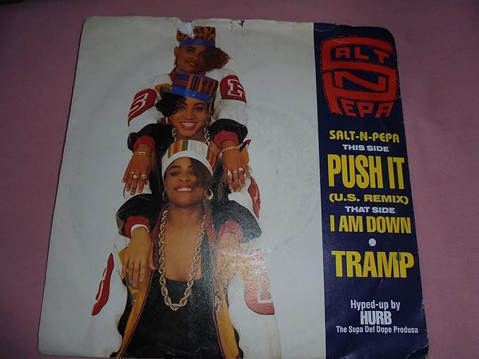 SALT N PEPA Push It (US Remix) 7" 45: Amazon.co.uk: CDs & Vinyl