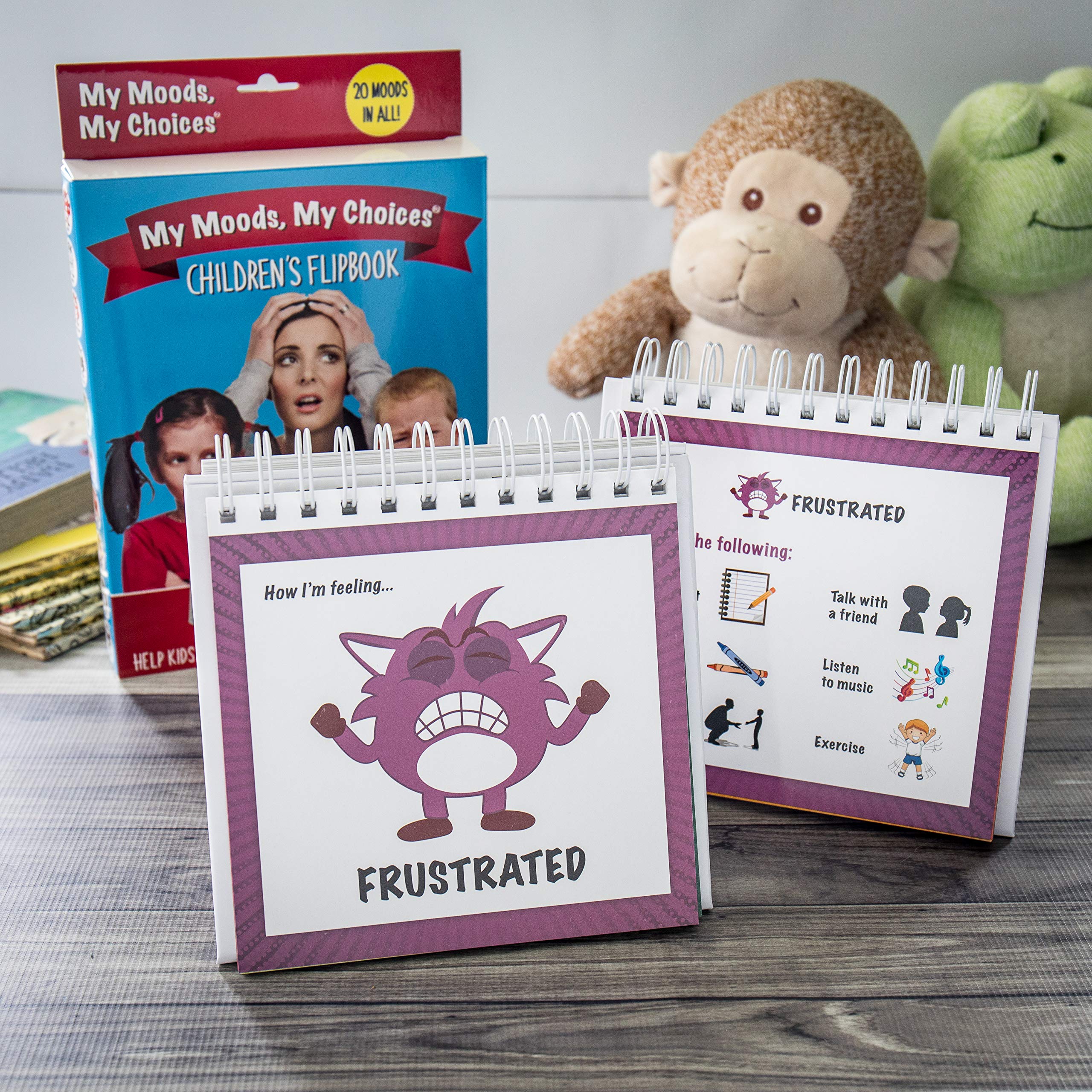 Mua The Original Mood Flipbook for Kids; 20 Different Moods/Emotions ...