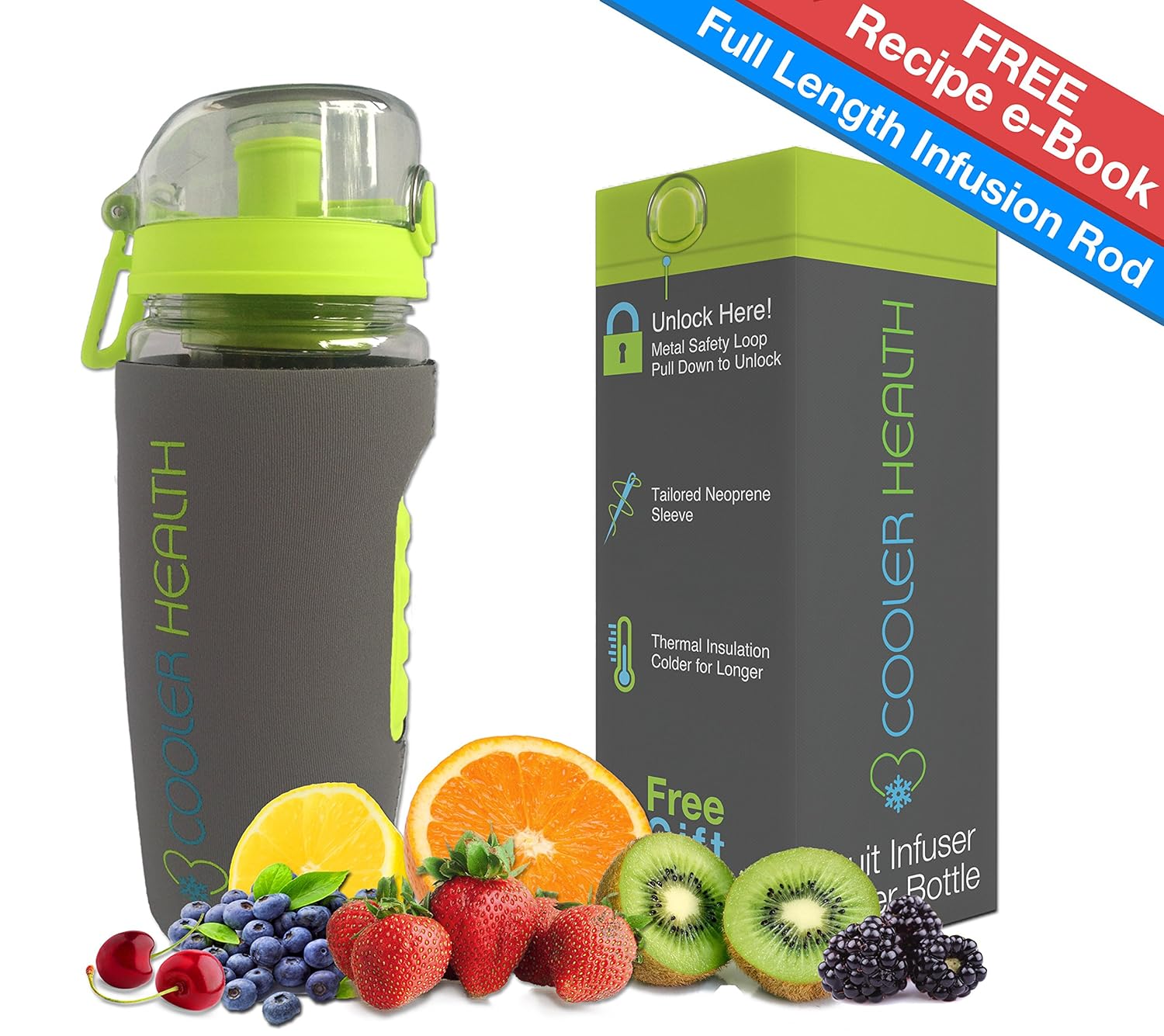Fruit Infuser Water Bottle - Black Friday Sale - FREE - Best Solution