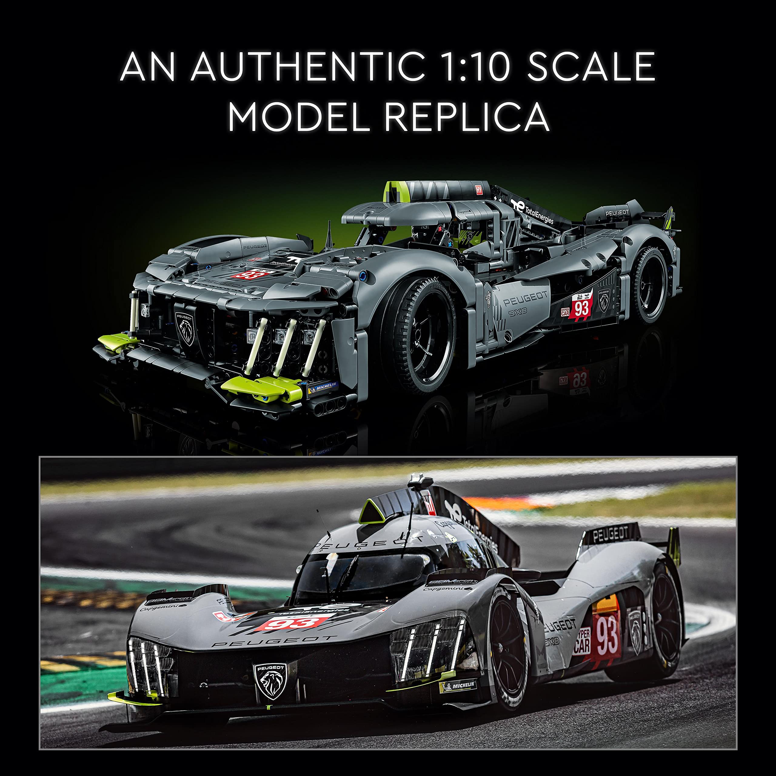 Mua LEGO Technic PEUGEOT 9X8 24H Le Mans Hybrid Hypercar, Iconic Racing ...