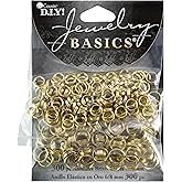 Amazon.com: Cousin Jewelry Basics 6/8mm Split Ring, Silver, 300-Piece