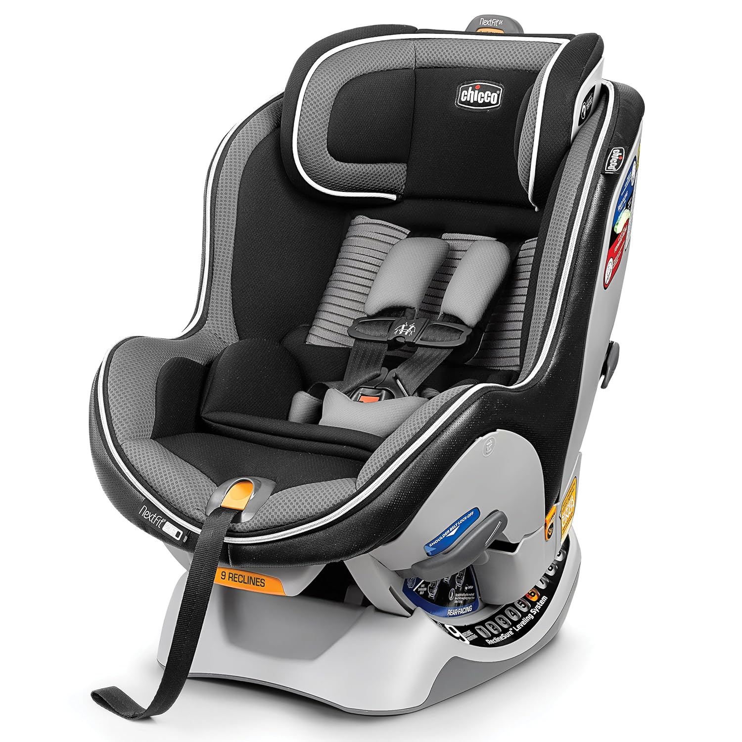 Amazon.com : Chicco NextFit iX Zip Air Convertible Car Seat, Q ...