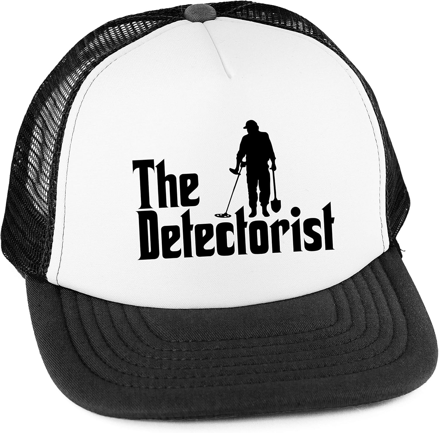 Hippowarehouse The Detectorist Metal Detecting Trucker Hat Premium ...