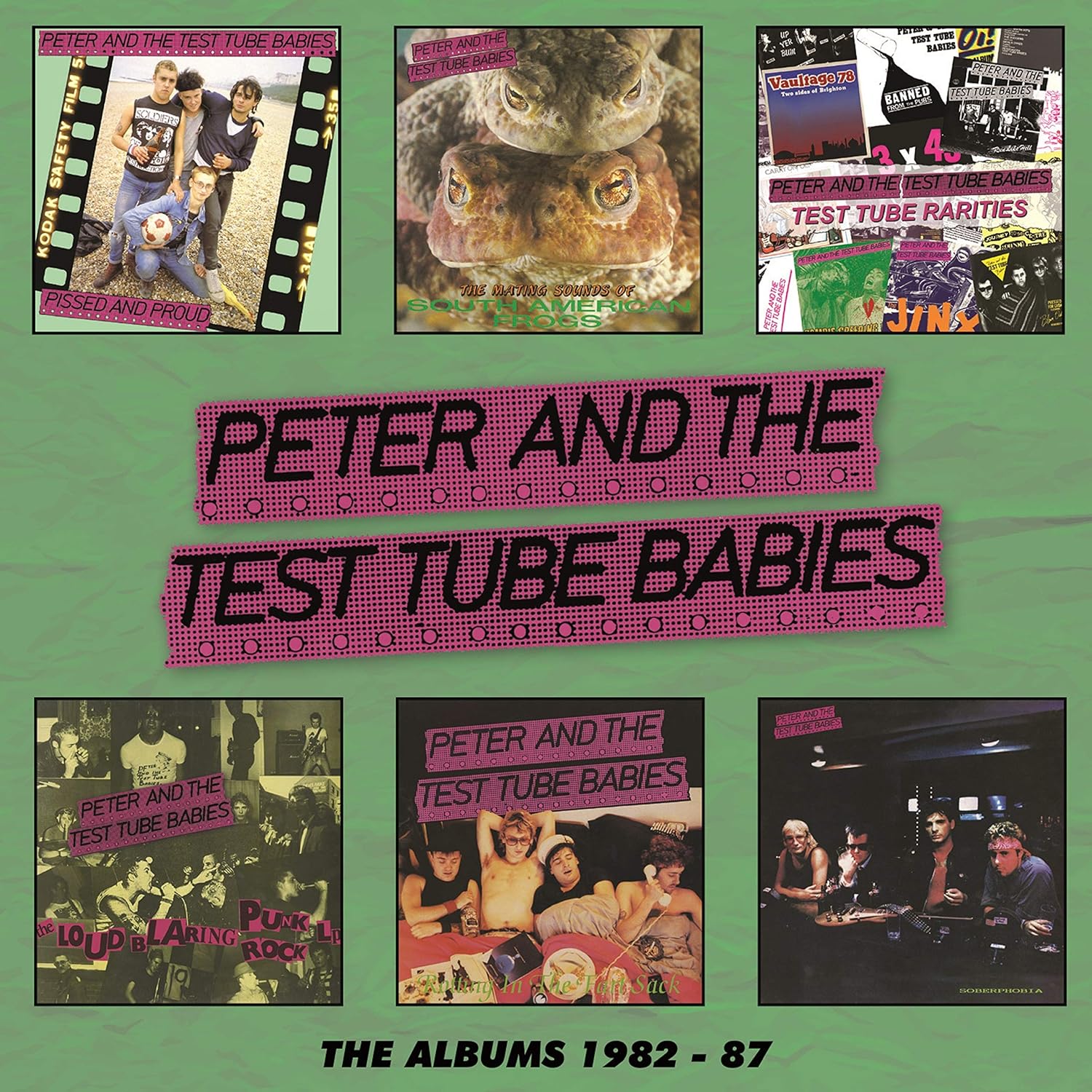 PETER & THE TEST TUBE BABIES - Albums 1982-1987 - Amazon.com Music