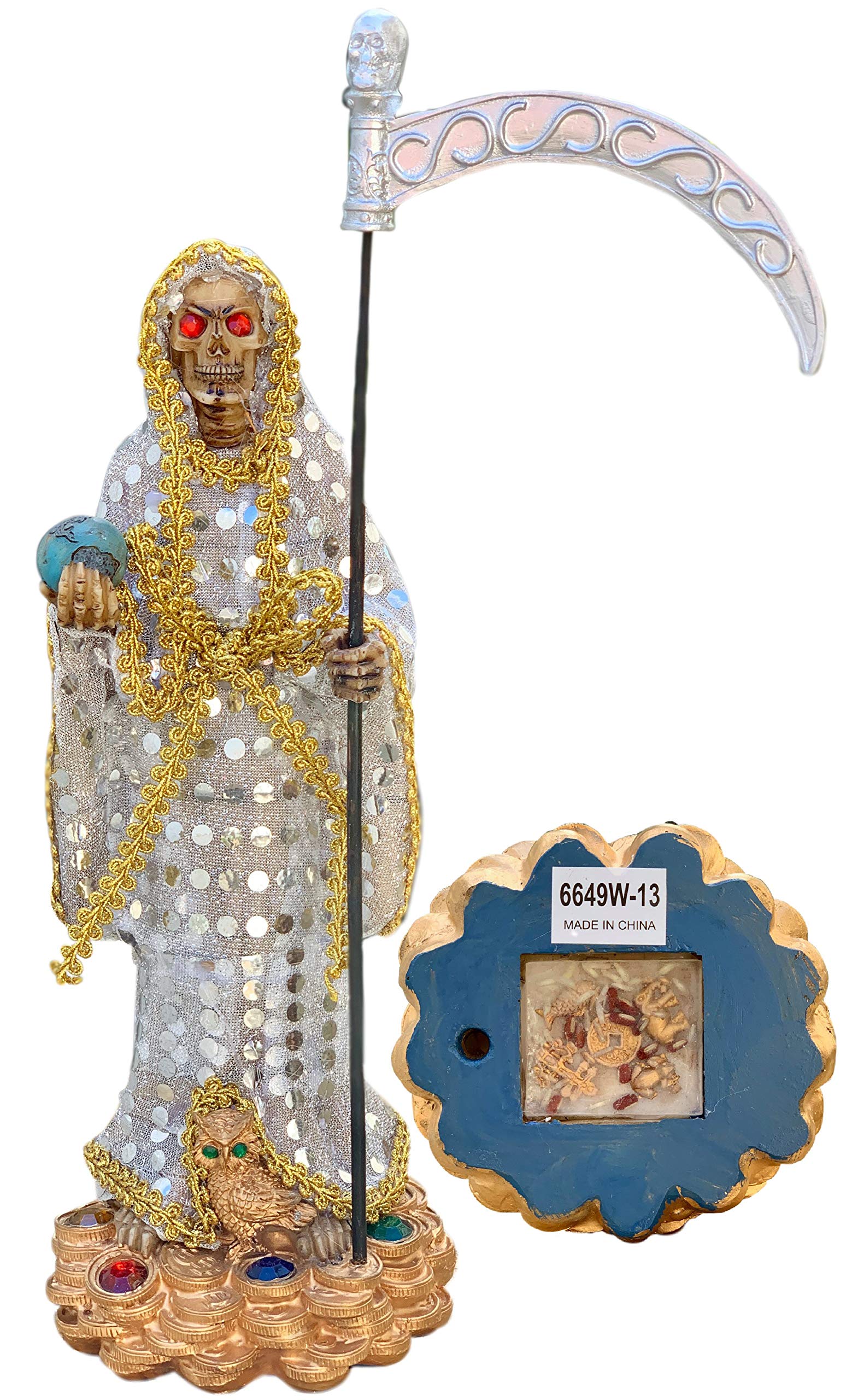 Santa Muerte Saint Of Holy Death 13 Inch Santisima Muerte | Desertcart ...