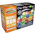 Marble Genius Glow Marble Run Marbles - 50 Marbles (12 Light-Up ...