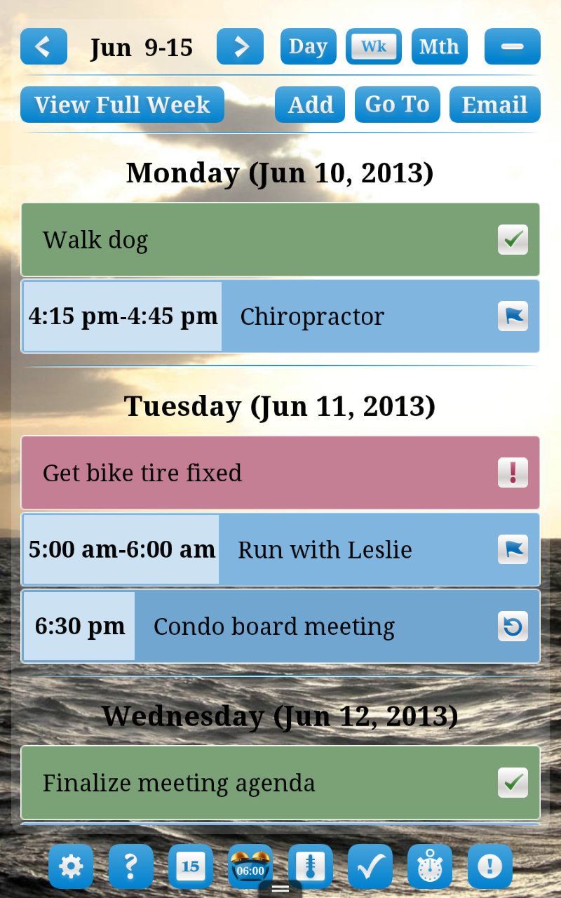 Weather, Calendar, Alarm Clock, ToDo List, Nightstand, Stopwatch ...