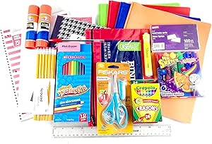 Amazon.com : First to Third Grade School Supplies Bundle : Office Products