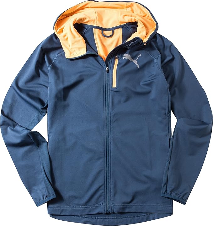 PUMA Herren Sweatshirt Tech Fleece FZ Hoodie, Blue Wing Teal, S: Amazon ...