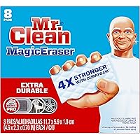 Amazon.com: Mr Clean Magic Eraser Pads, 8 Count (Pack of 1 ...