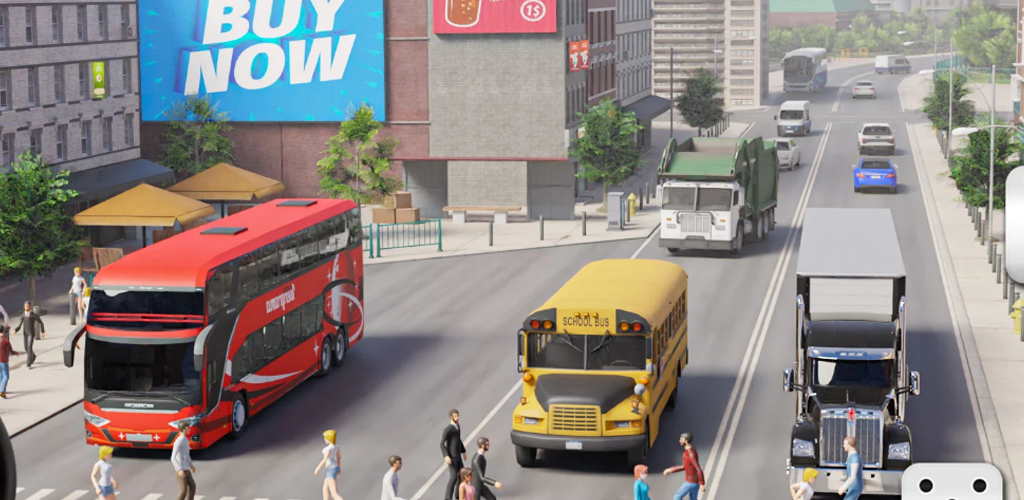 City Bus Driving Simulator Free Game - Drive and Park Real Coach Bus ...