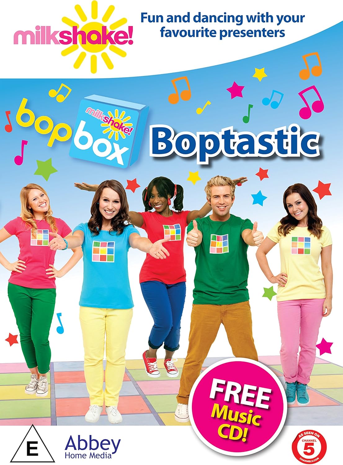 Milkshake: Bop Box Boptastic WITH FREE MUSIC CD DVD: Amazon.co.uk: DVD ...