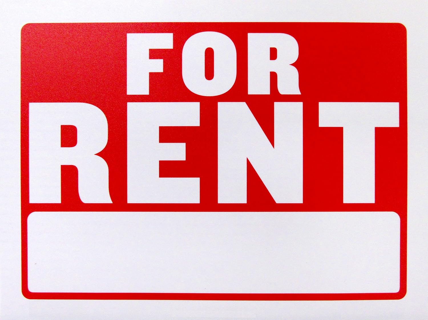 Amazon.com : for Rent Signs - 9" x 12" inch - Durable Plastic ...