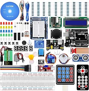 Amazon.com: LAFVIN Project Super Starter Kit for R3 Mega2560 Mega328 ...