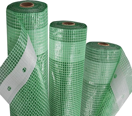 4m Gitterfolie, Gartenfolie, Gewächshausfolie, Frühbeetfolie 3m breit ...