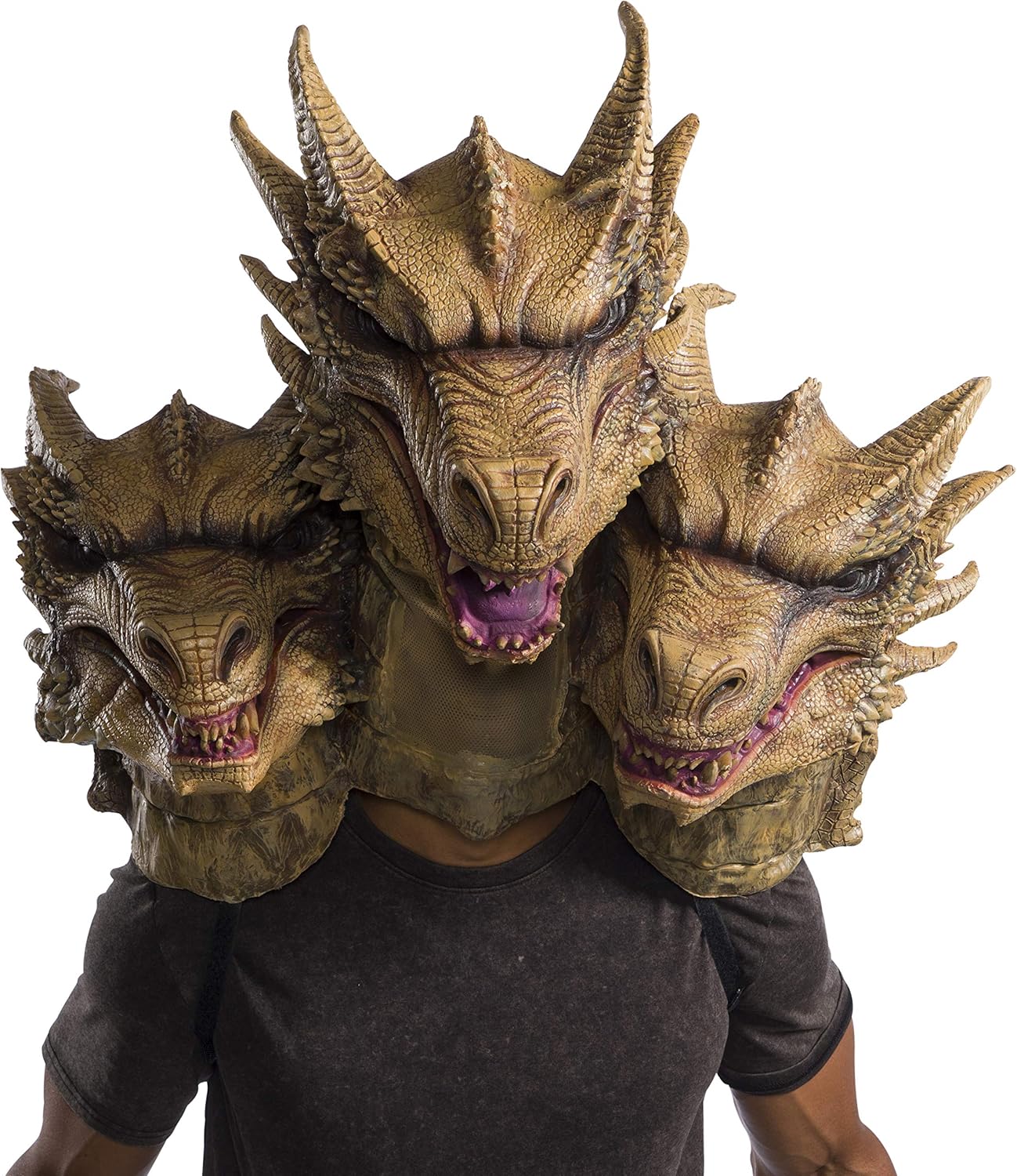 Amazon.com: Rubie's Unisex Godzilla Adult Deluxe Ghidorah Overhead ...
