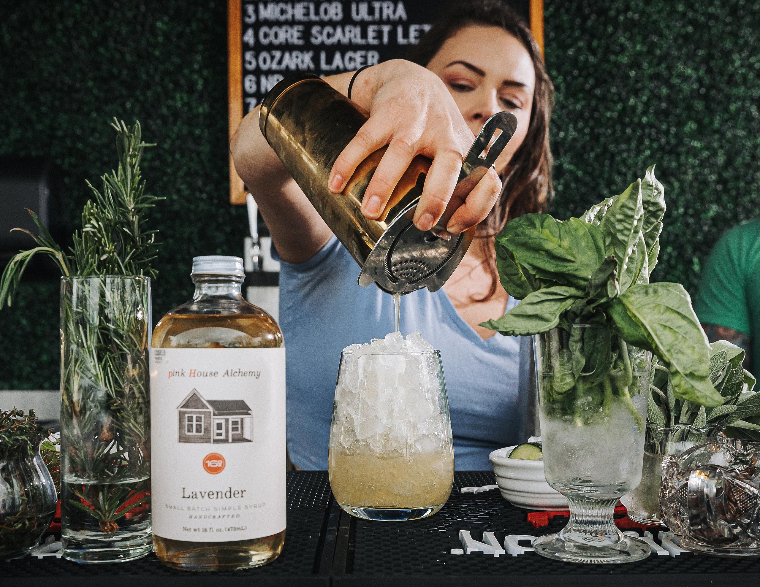 Mua Pink House Alchemy Lavender Simple Syrup 16 OZ Bottle - Coffee ...