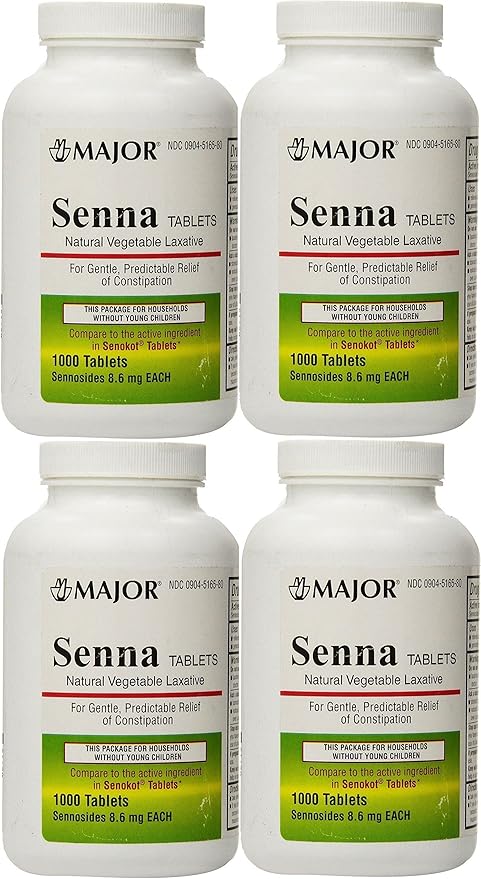 Amazon.com: Senna 8.6 mg Generic for Senokot Natural Vegetable Laxative ...
