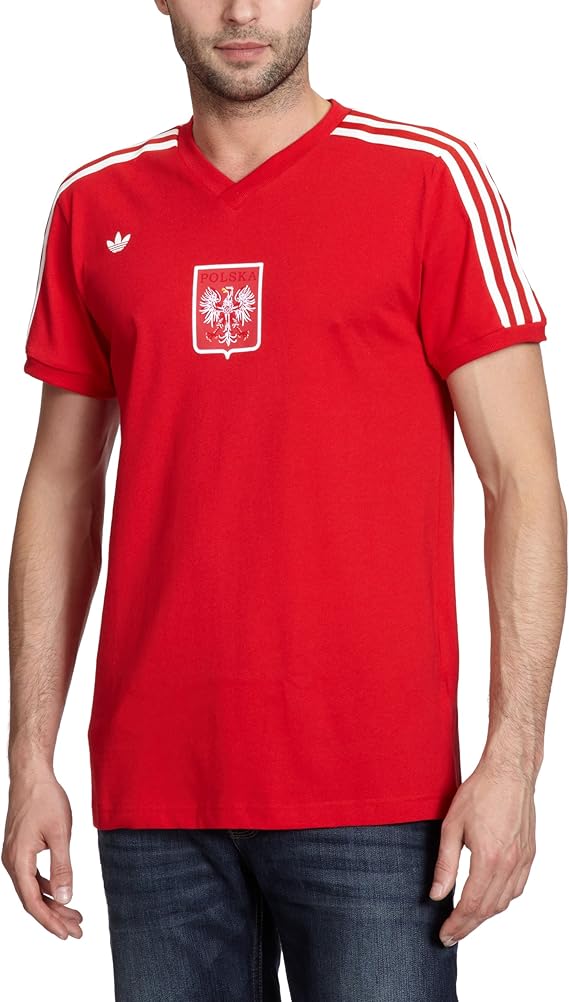 adidas E12 Poland Men's T-Shirt: Amazon.co.uk: Clothing