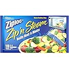 Amazon.com: Ziploc Zip'N Steam Cooking Bags, Medium, 10-Count (Pack of ...