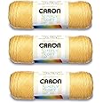 Amazon.com: Caron Simply Soft Yarn Solids (3-Pack) Sunshine H97003-97553