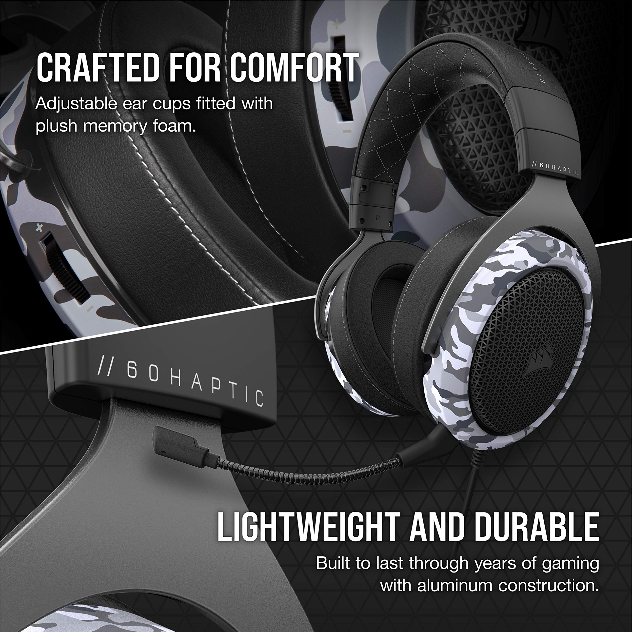 Mua Corsair HS60 Haptic Stereo Gaming Headset with Haptic Bass, Memory ...