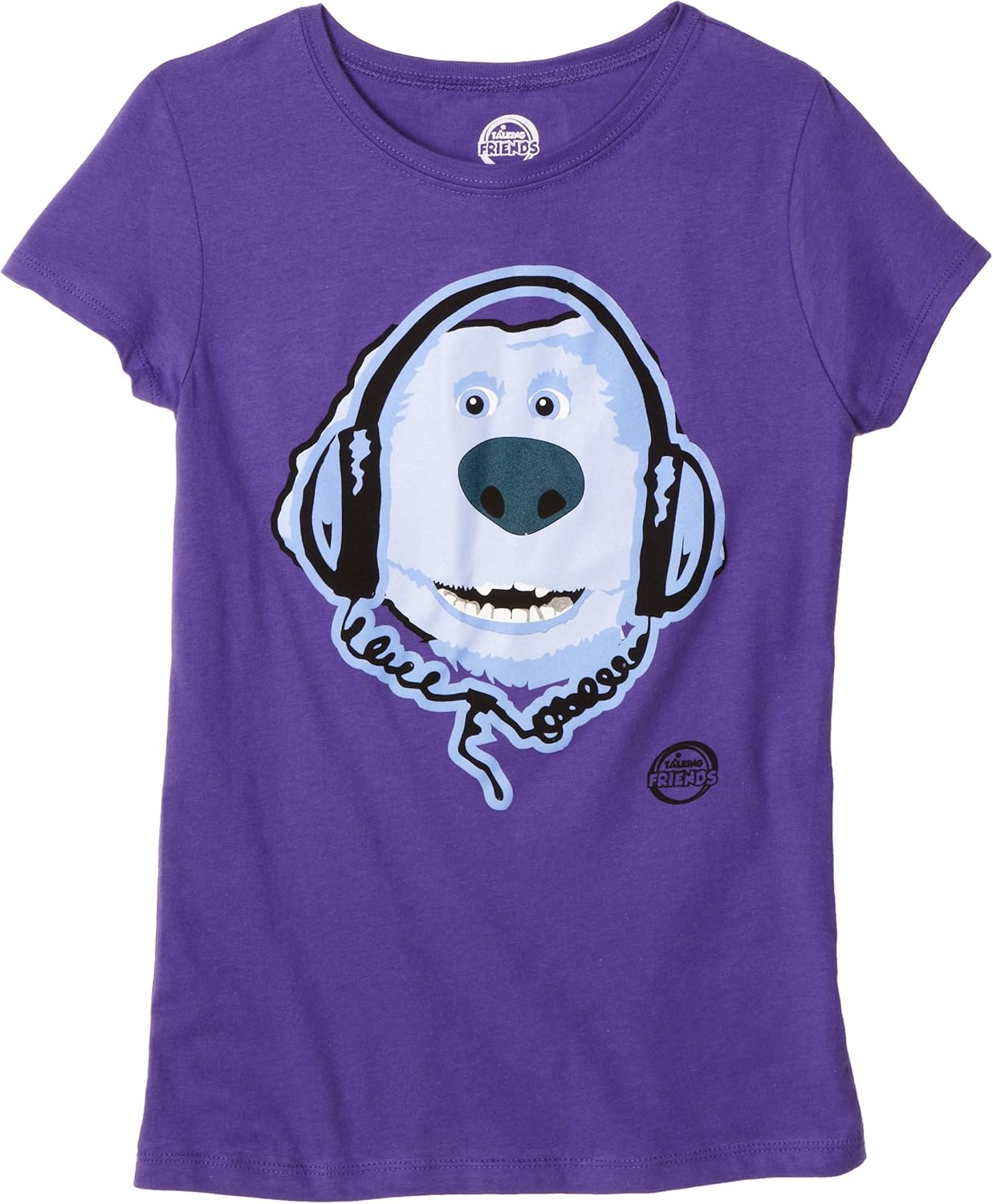 Amazon.com: Talking Friends Big Girls' Talking Ben Headphones T-Shirt ...