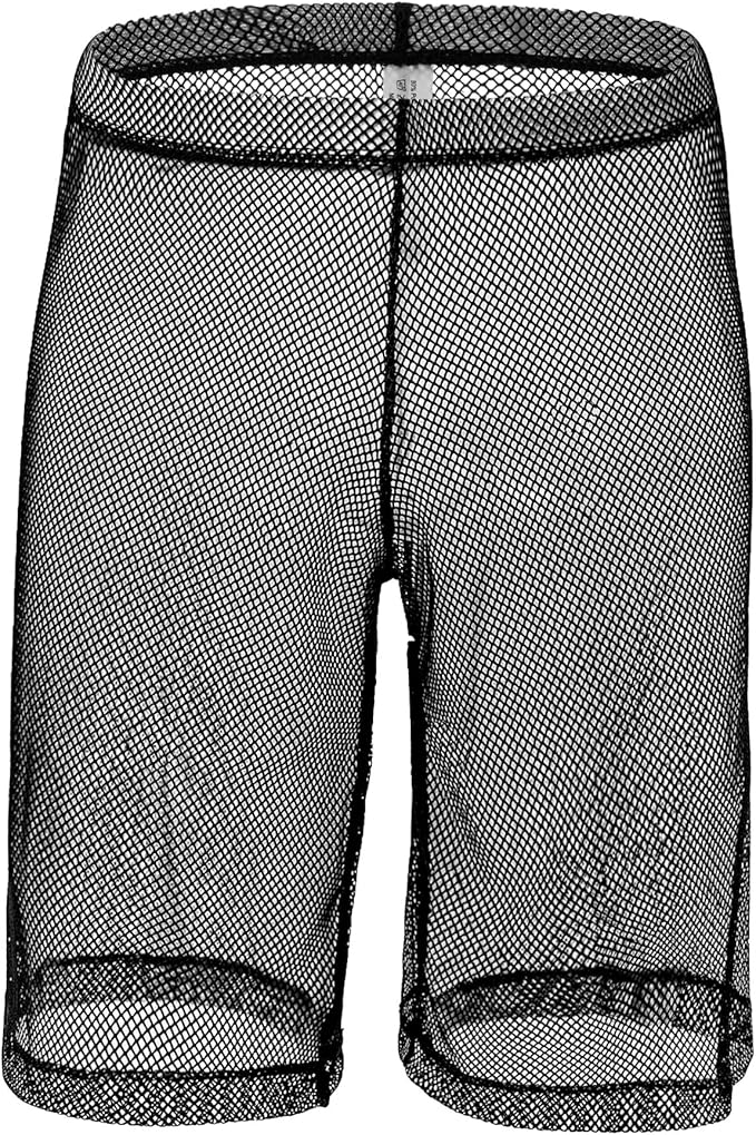 AIEOE Men's Fishnet Comfortable Boxer Shorts Sexy Transparent ...