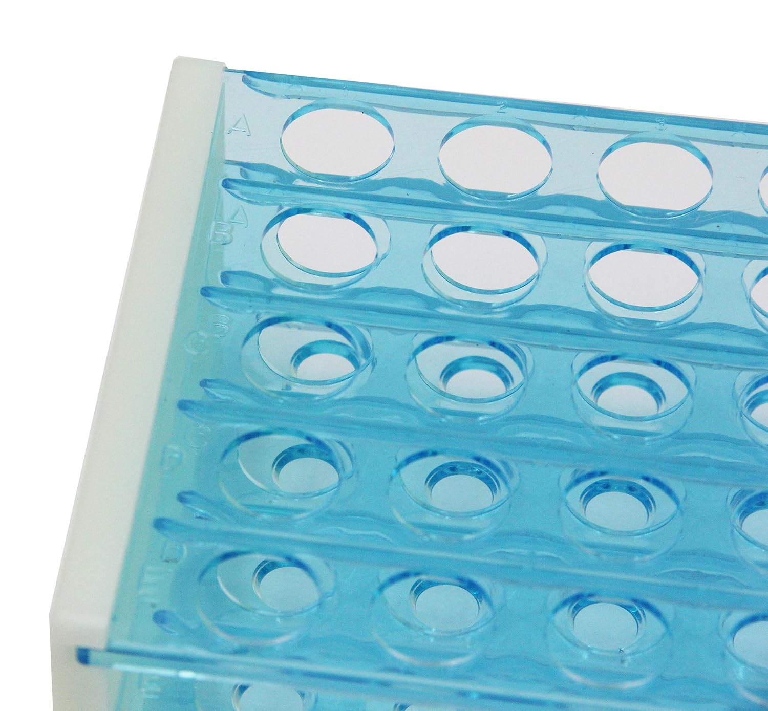 50 Positions Plastic Test Tube Stand Bracket Rack, Detachable ...