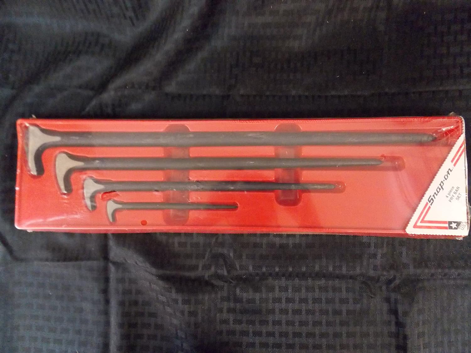 Snap-On 4 Piece Rolling Head Pry Bar Set, Part #PBS704 - - Amazon.com