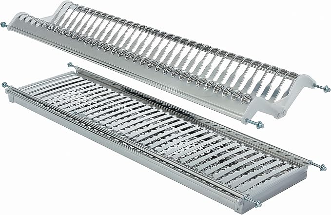 Scolapiatti Inoxmatic Acciaio INOX 18/8 completo cm 60 70 80 90 120 ...