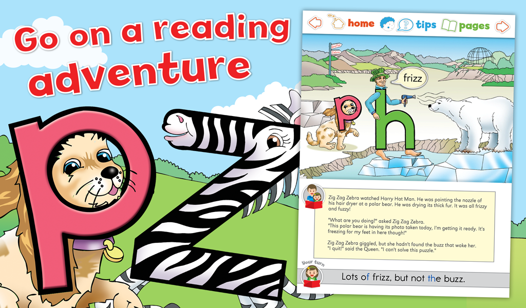 Letterland Stories: Zig Zag Zebra - FreeTime Unlimited Edition: Amazon.com.au: Appstore for Android