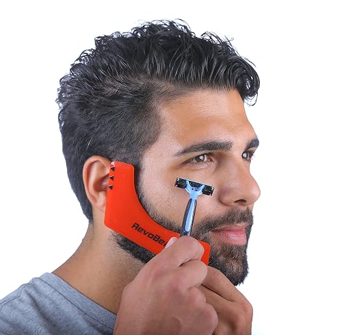 RevoBeard Original Beard Shaping Tool- Perfect Beard Lineup Stencil ...