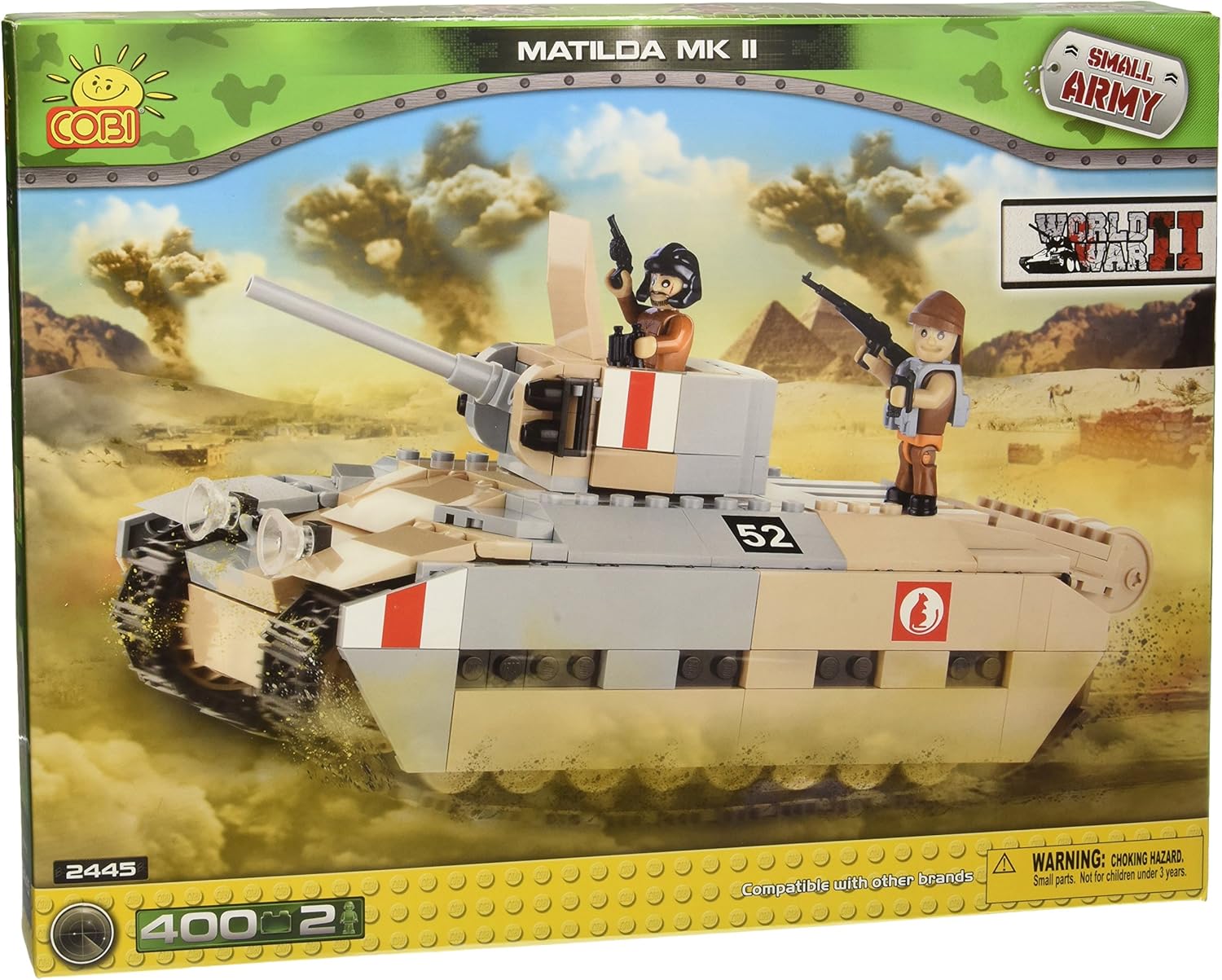 COBI Small Army WWII Matilda Mk II: Amazon.co.uk: Toys & Games