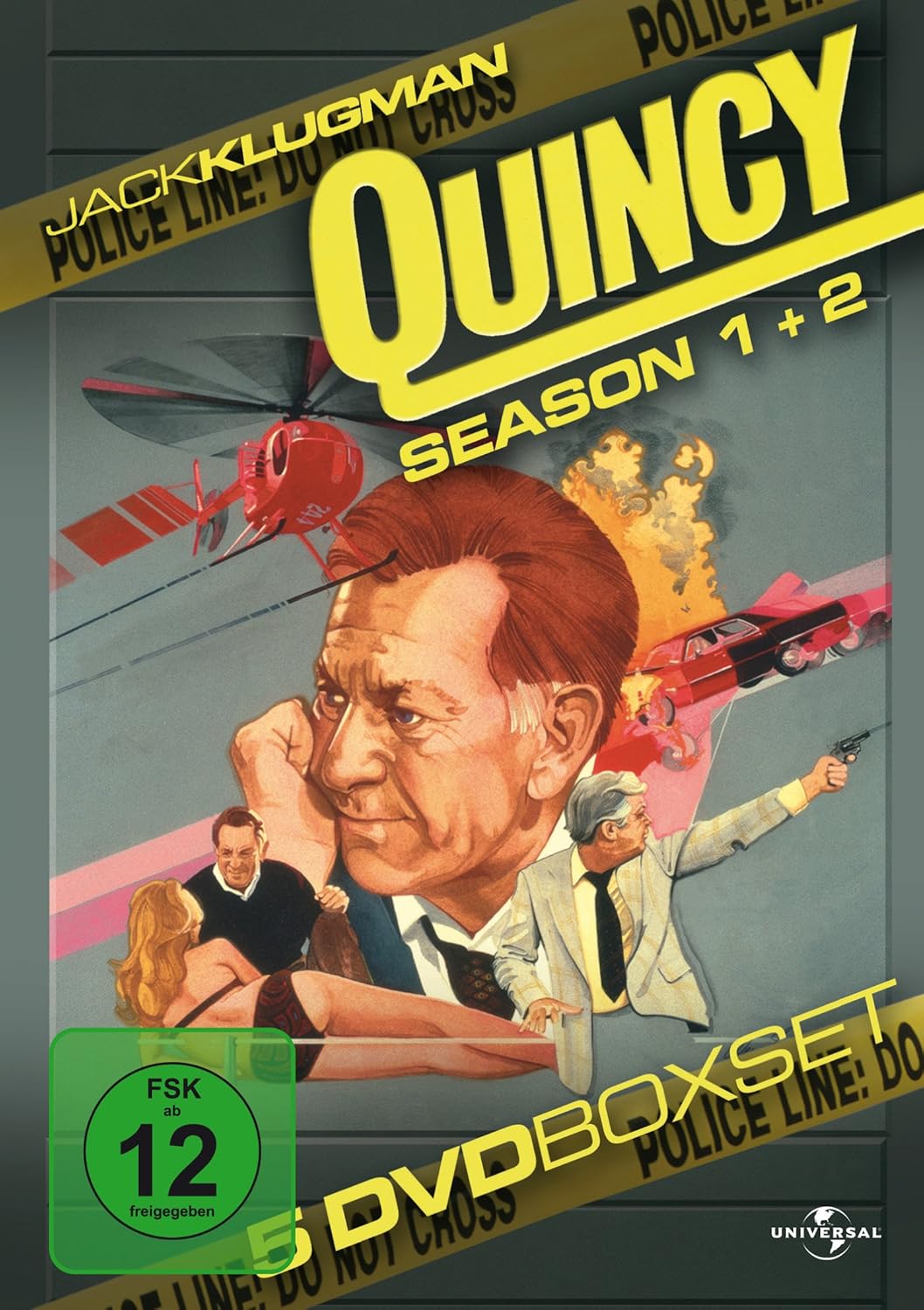 Quincy - Season 1 + 2 [5 DVDs]: Amazon.de: Jack Klugman, Val Bisoglio ...