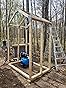 2x4basics 90192 Custom Shed Kit with Peak Roof, 2x4