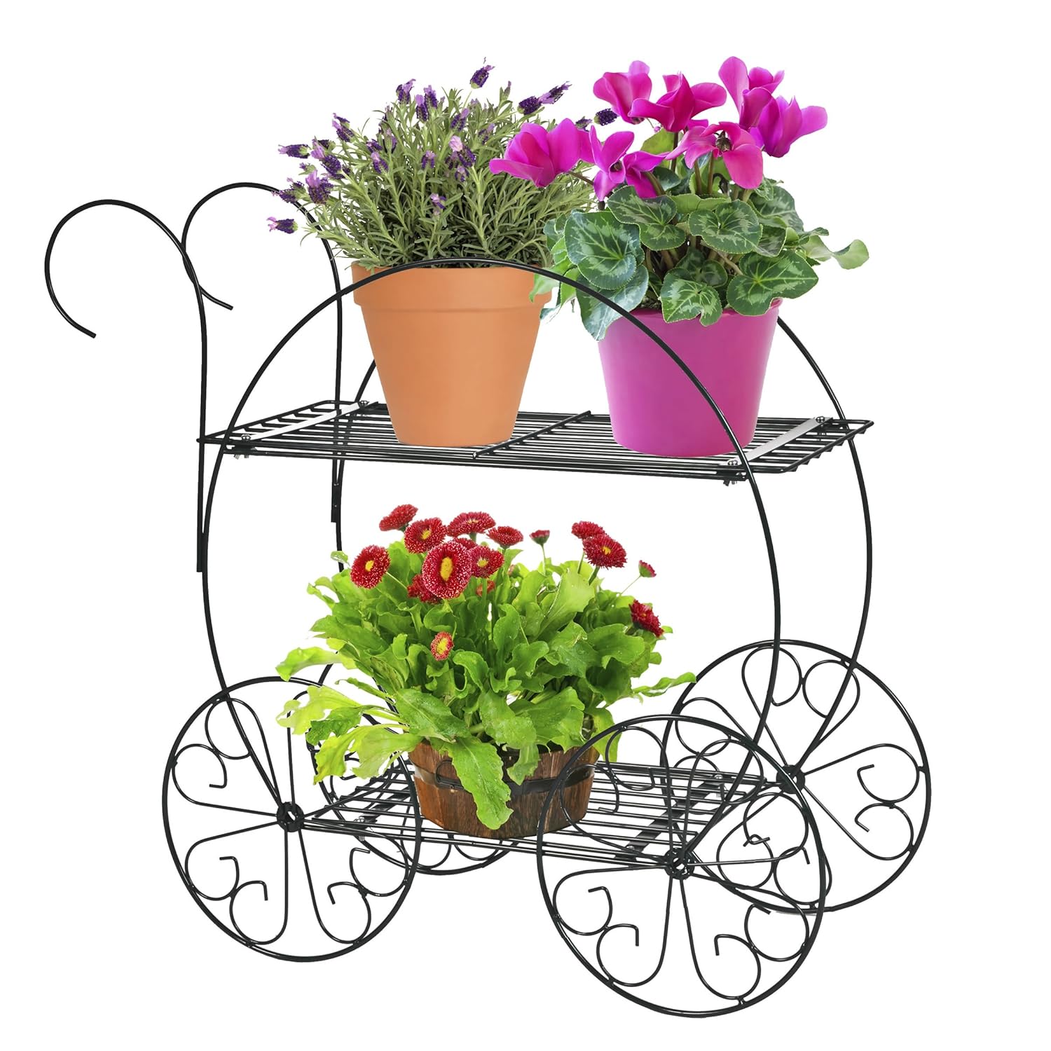 Vamp up Your Landscape with a Decorative Garden Cart