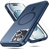 Amazon.com: Oterkin Magnetic for iPhone 15 Case Compatible with MagSafe,[Support Magnetic ...