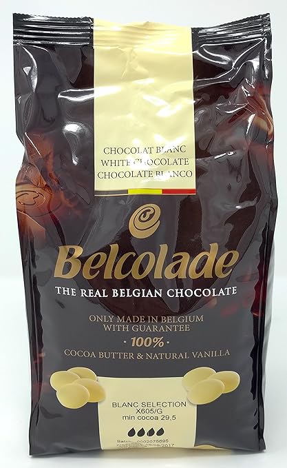 Belcolade Blanco Chocolate - 1kg: Amazon.es: Alimentación y bebidas