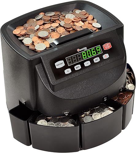 13 Best Coin Sorter Automatic Counter & Change Rolling
