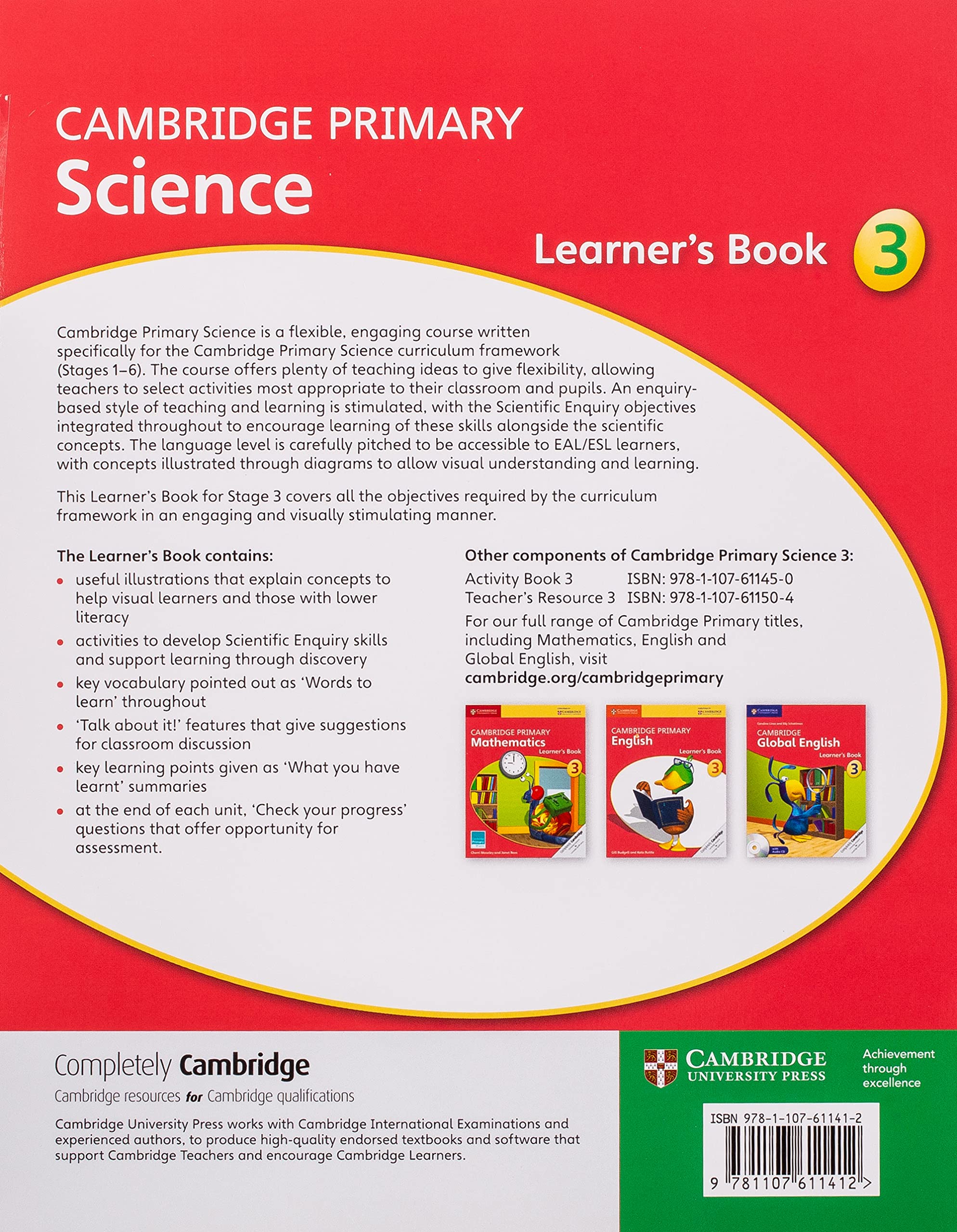 Mua Cambridge Primary Science Stage 3 Learner's Book 3 trên Amazon Mỹ ...