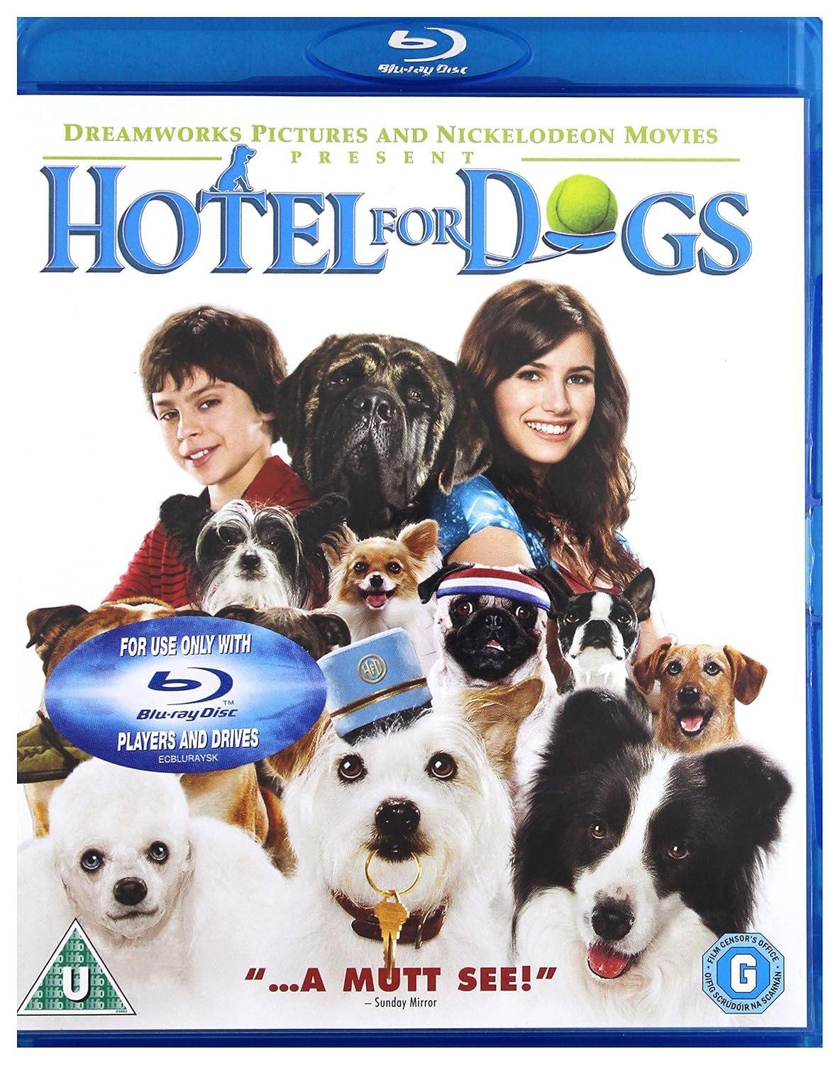 Amazon.com: Hotel for Dogs [Blu-Ray] (IMPORT) (No English version ...