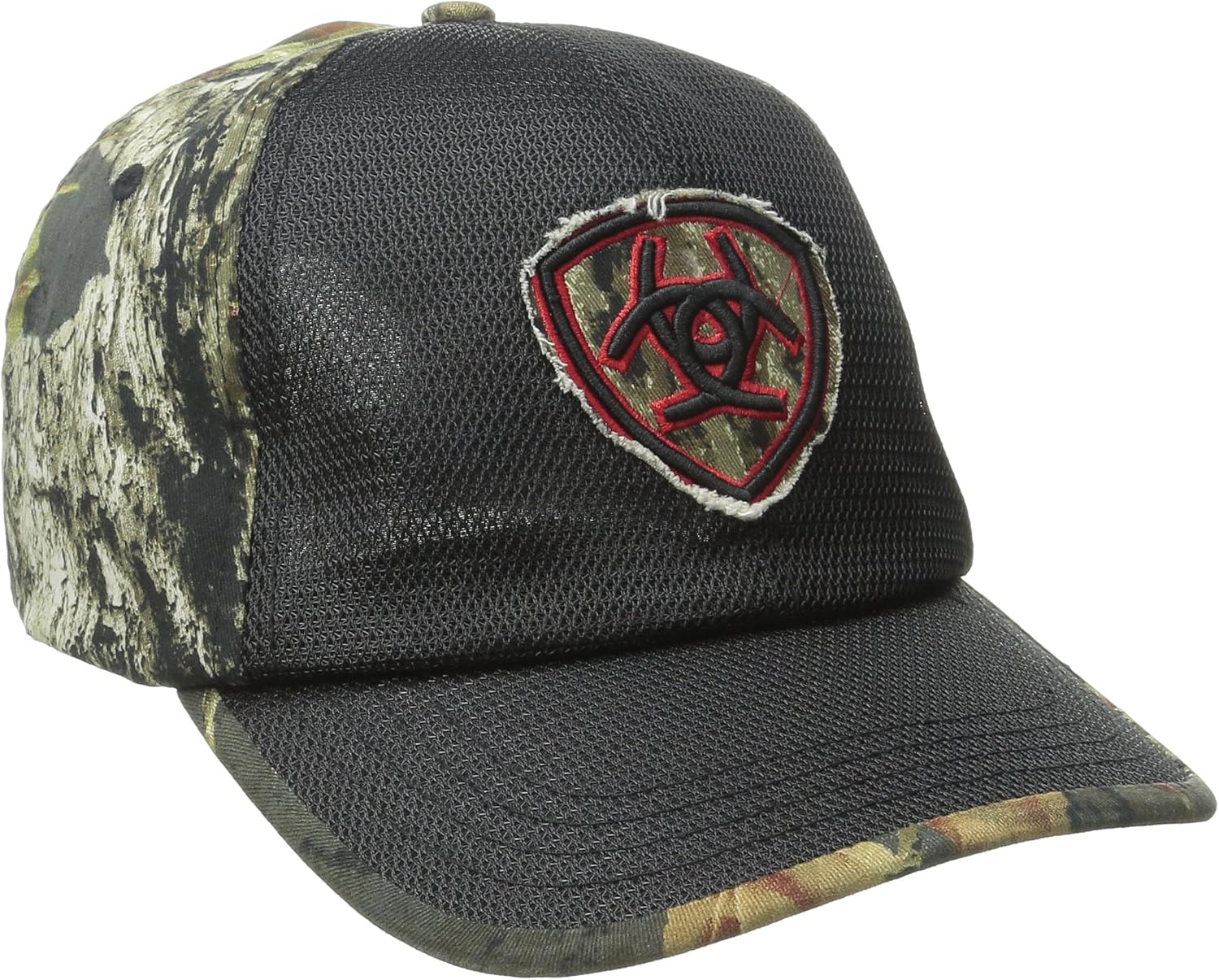 Ariat Men's Front Camo Hat, Black, One Size at Amazon Men’s Clothing ...