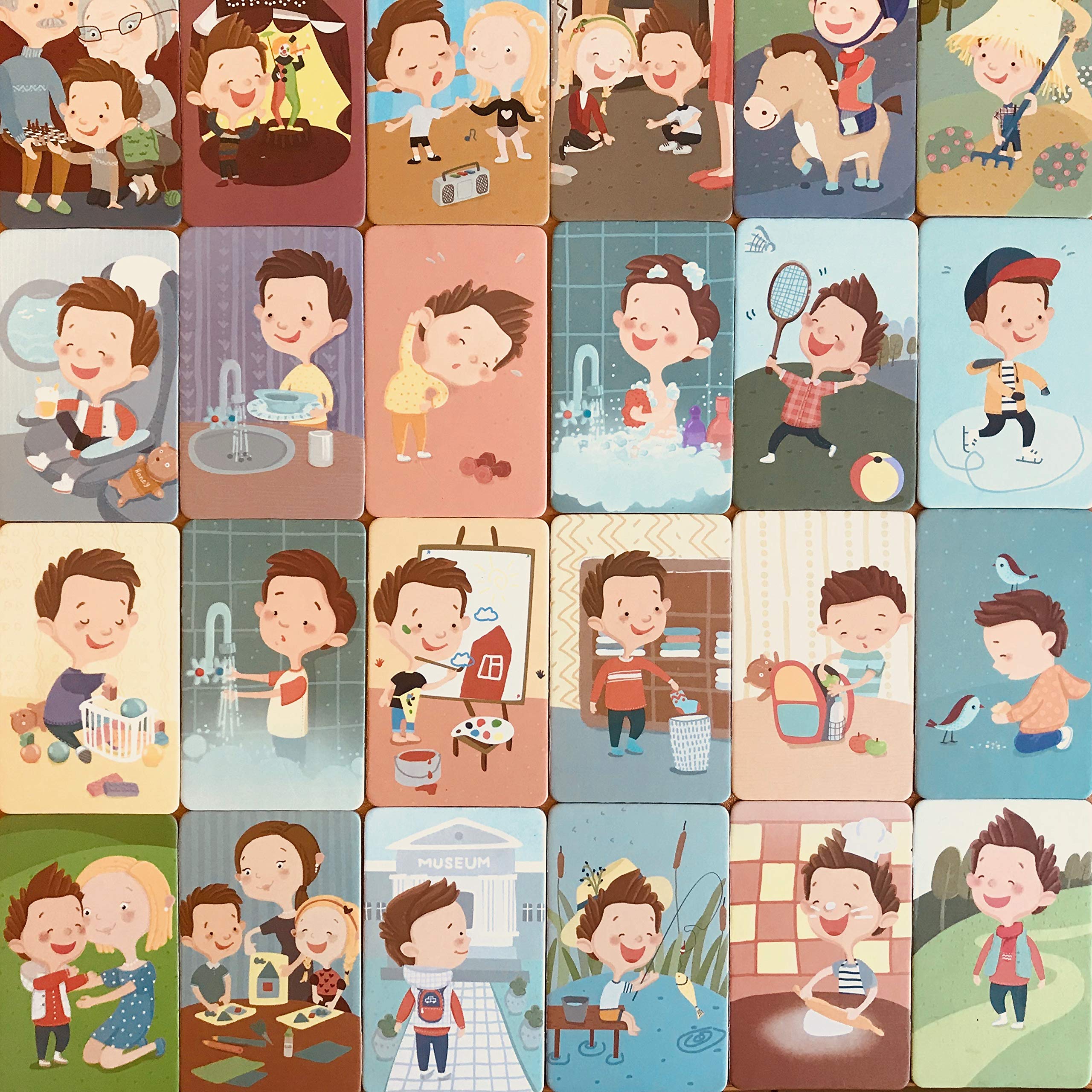 Mua Magnetic Picture Cards For Kids From OKID, Picture Schedule For ...