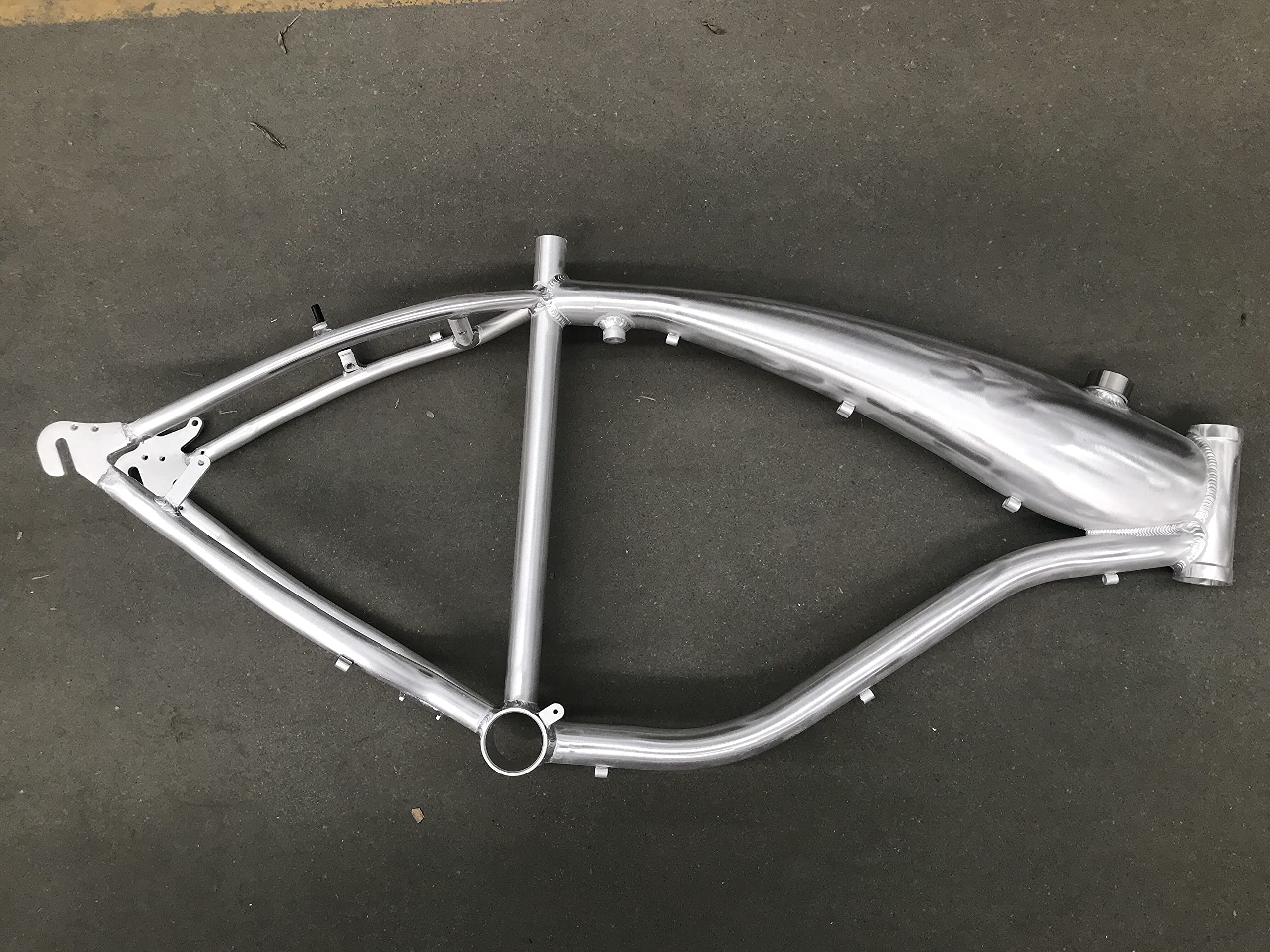 Mua CDHPOWER Bicycle Gas Frame w/ 2.4L Gas Tank- Brushed Aluminum,Gas ...