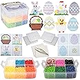 Amazon.com: Fuse Beads Easter Kit, 8,000 Pieces (12 Colors) - Makes 8 ...