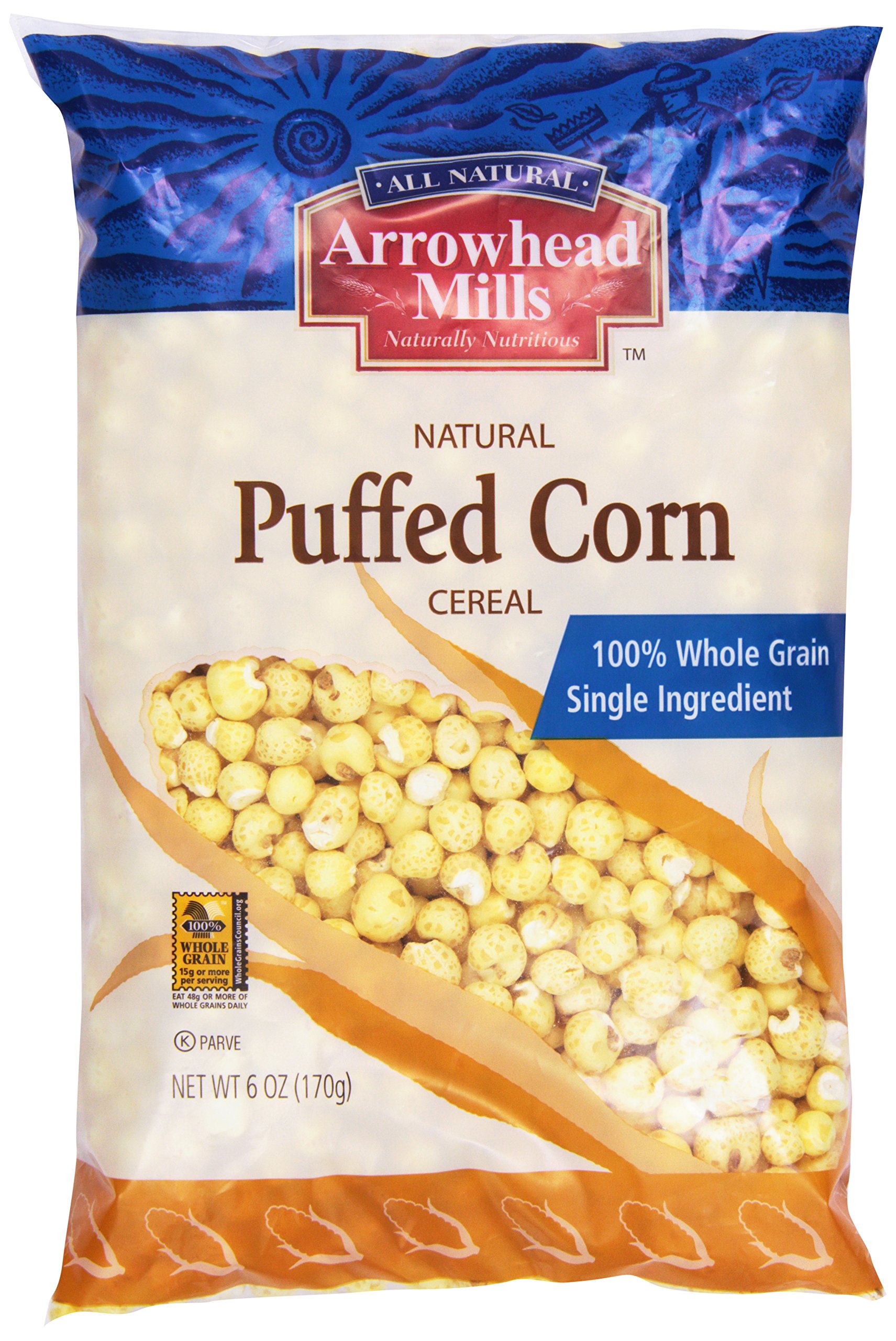 Amazon.com : Arrowhead Mills Puffed Rice Cereal, 6 oz : Grocery ...