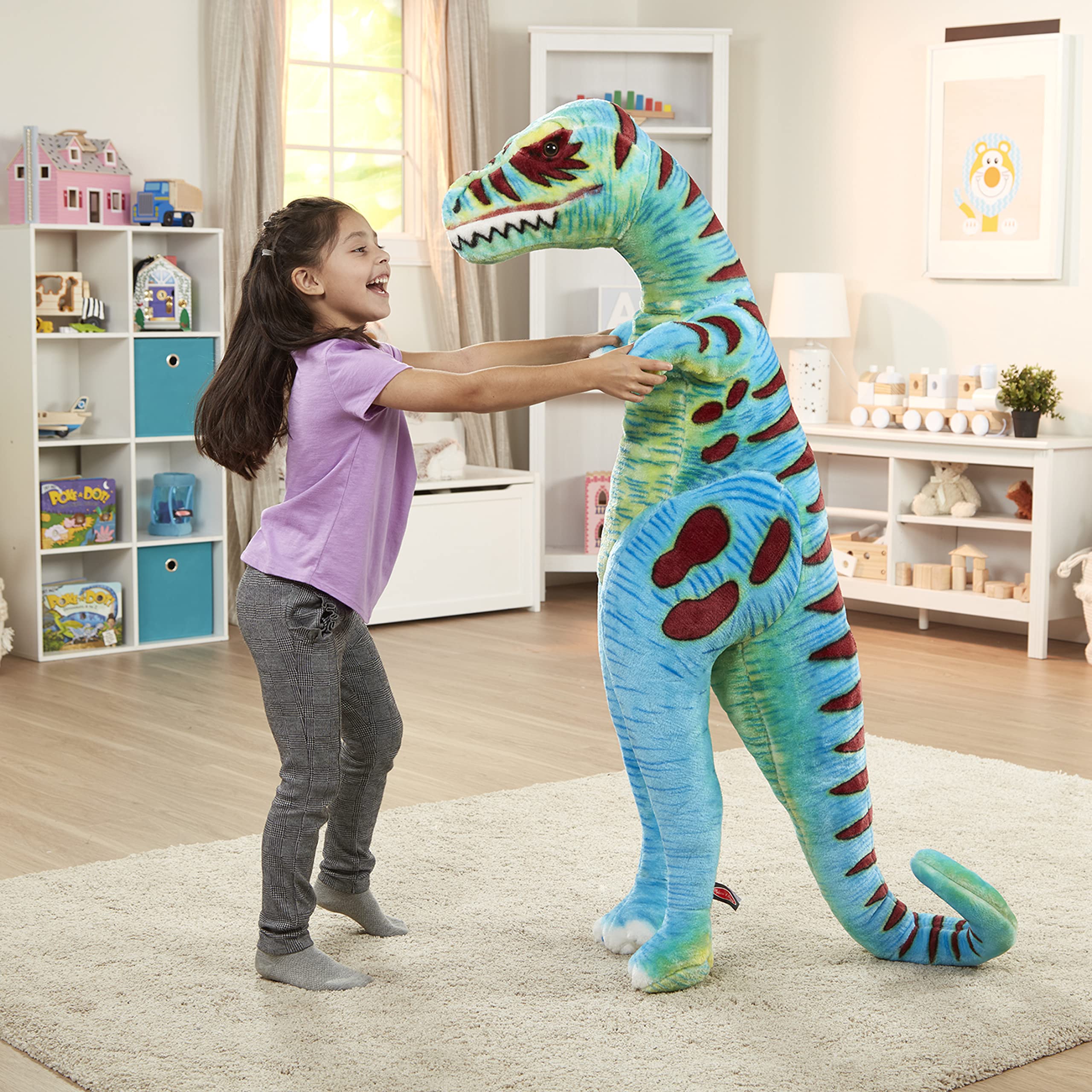 Mua Jumbo T-Rex Dinosaur - Lifelike Stuffed Animal (over 4 feet tall ...